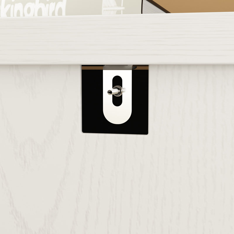 Ebern Designs 47.2" Wide 9 Drawers Dresser With Solid Wood Pulls | Wayfair